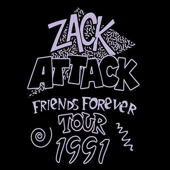 Bella Canvas | Shirts | Zack Attack Friends Forever Tour 991 Tshirt ...